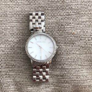 Michael Kors | Accessories | Mk Silver Watch | Poshmark